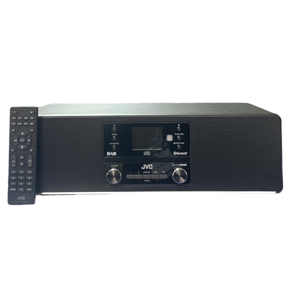 Pre-owned JVC RD-D100 Bluetooth All-in-One Hi-Fi System - Own4Less